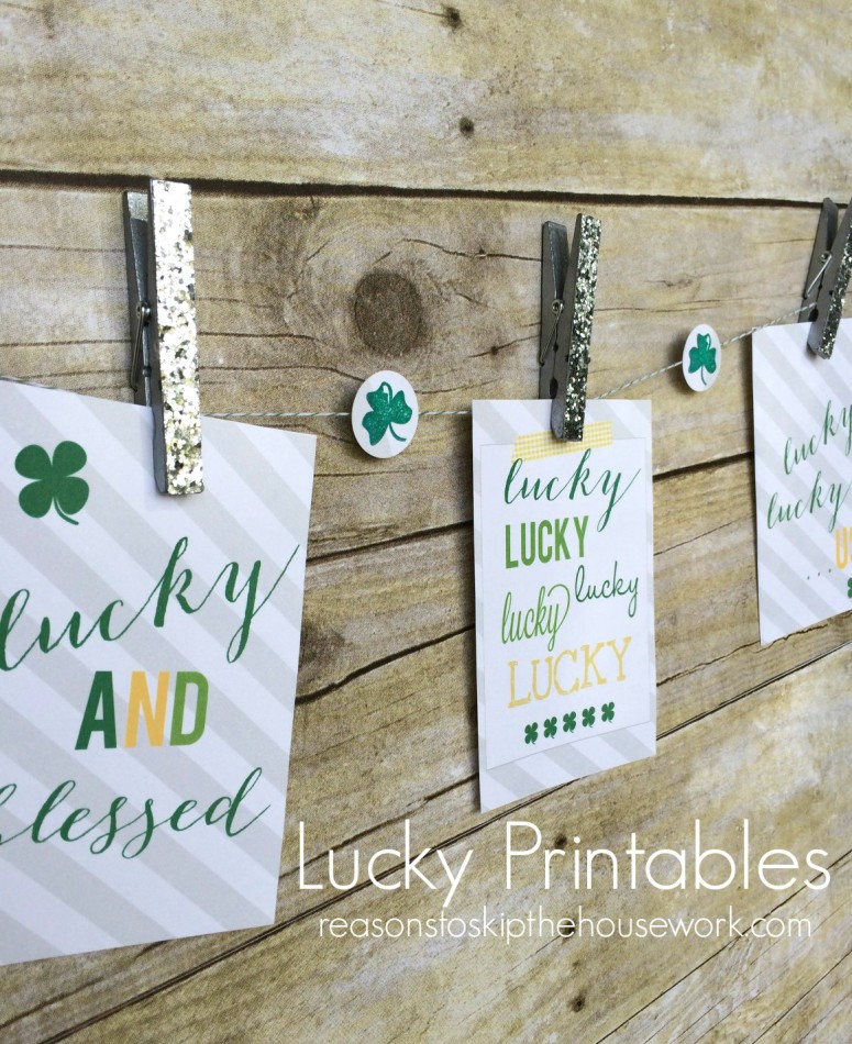 lucky-printables - The Crafted Sparrow