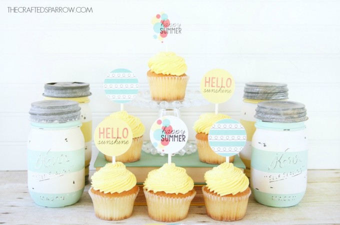 Summer Printable Toppers 4 - The Crafted Sparrow