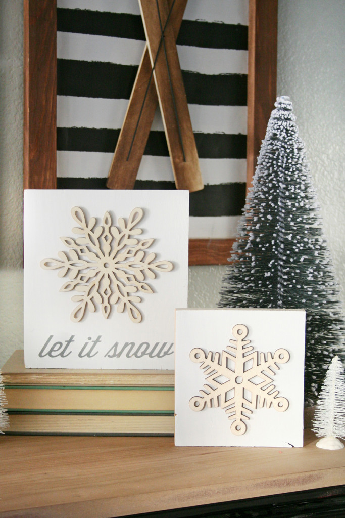 DIY Snowflake Winter Decor