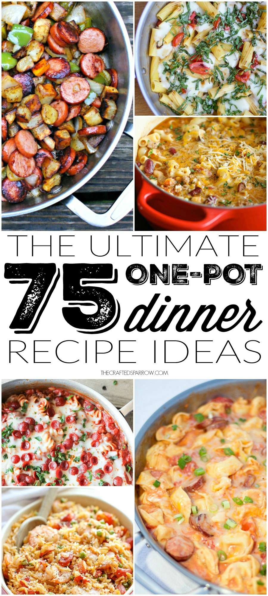 75 One Pot Dinner Recipe Ideas