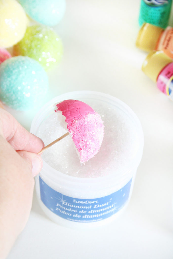 DIY Snow Cone Garland