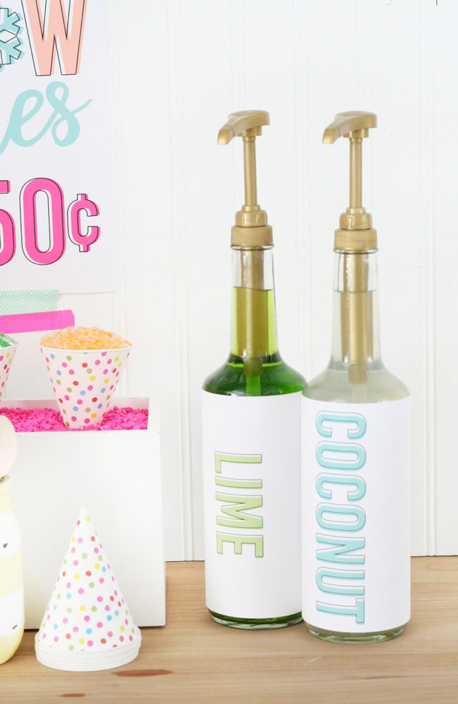 Free Snow Cone Printables