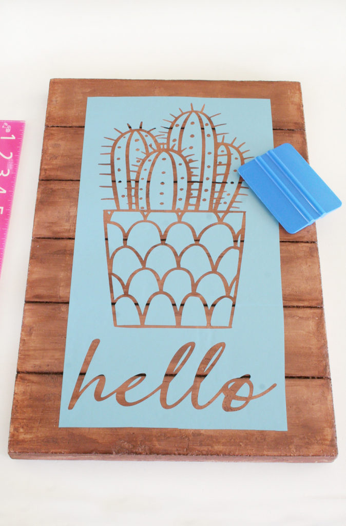 DIY Foam Cactus Sign